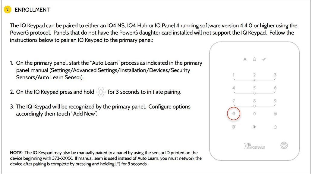 Qolsys IQ Keypad-PG Installation, Programming, and Use - How To ...