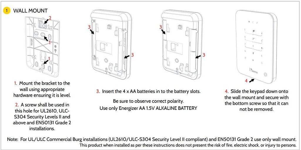 Qolsys IQ Keypad-PG Installation, Programming, and Use - How To ...