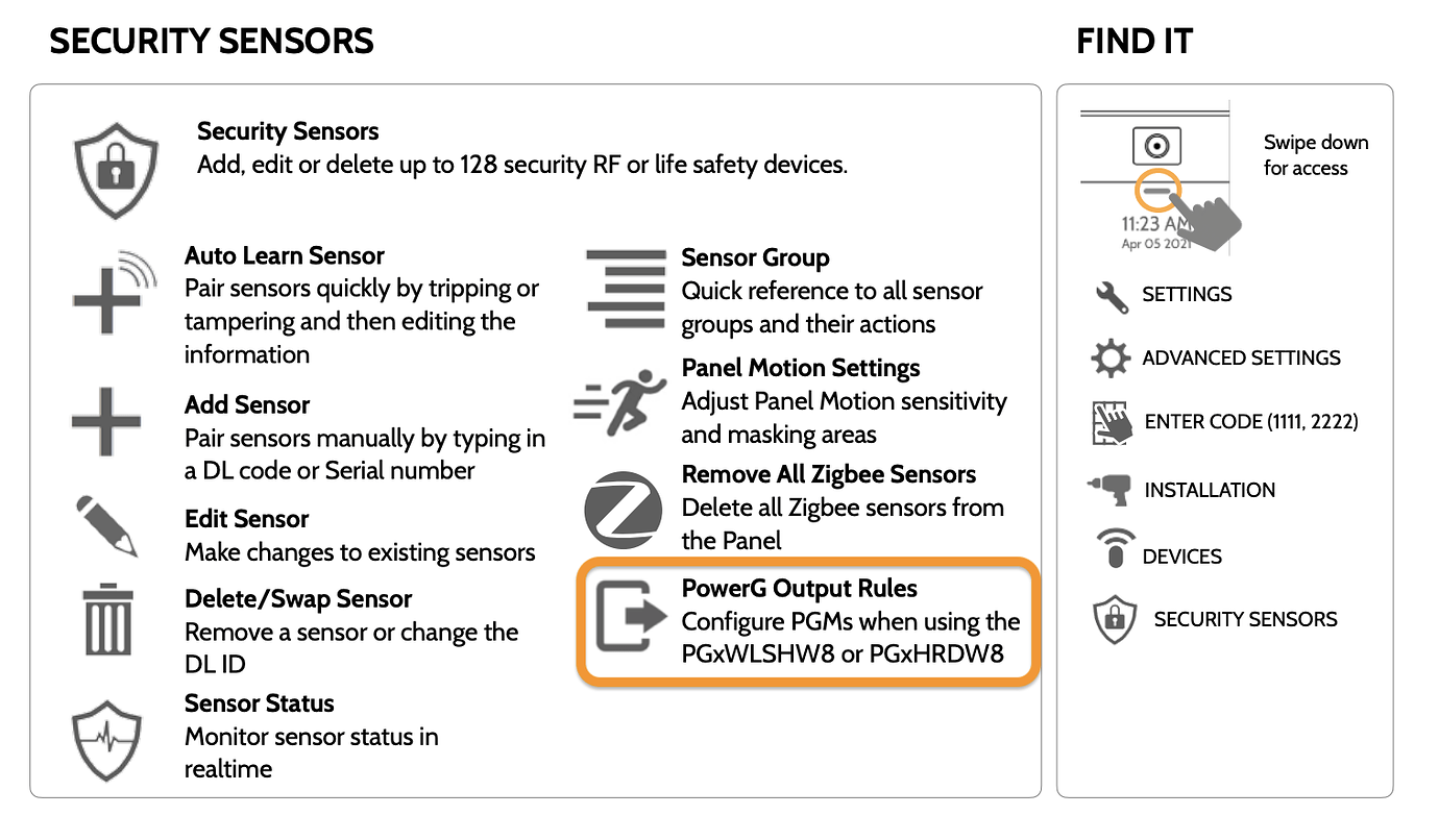 Qolsys/DSC Programmable (PGM) Outputs - Product Docs - Surety Support Forum