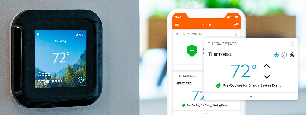 Alarm.com Thermostat Rewards Programs - Product Docs - Surety Support Forum